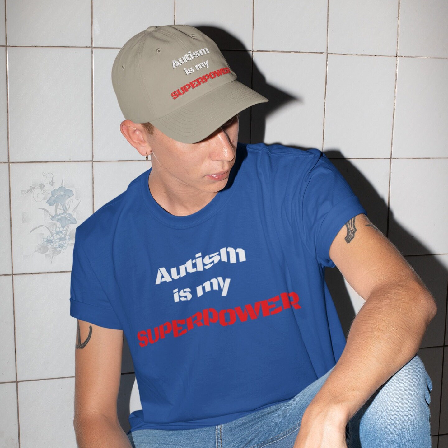 Autism is My Superpower Baseball Hat Autism Cap Aspergers Autism ...