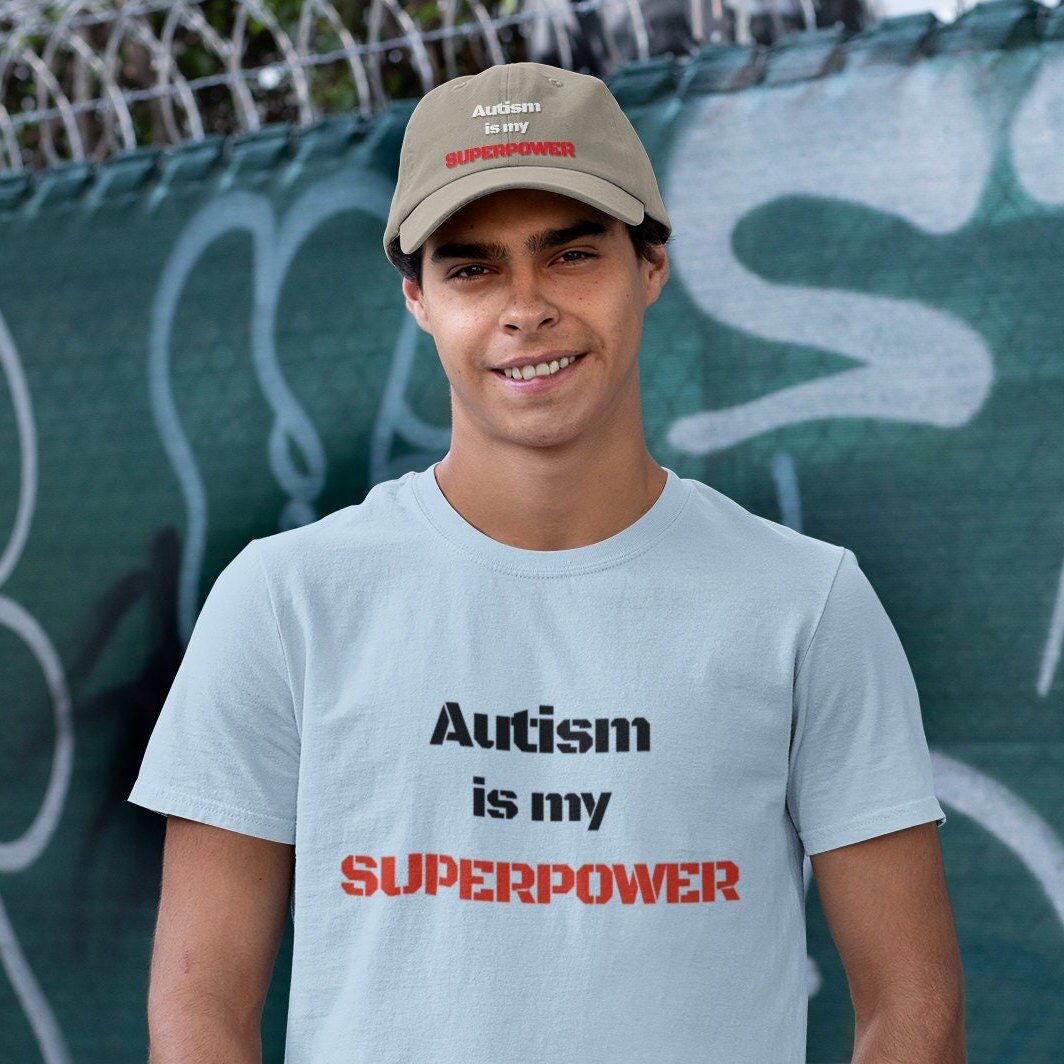 Autism is My Superpower Baseball Hat Autism Cap Aspergers Autism ...