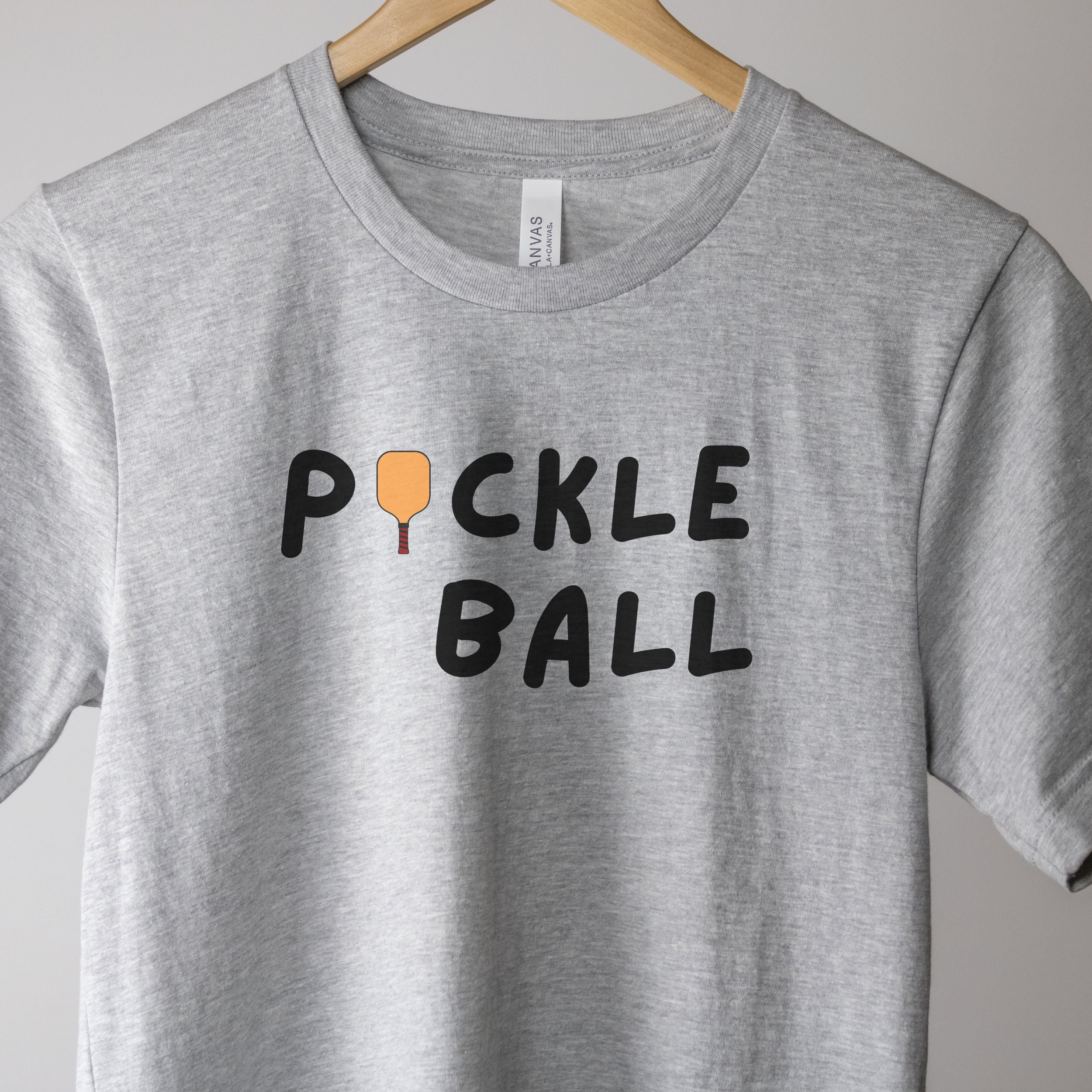 Pickleball With Paddle Short Sleeve T Shirt for Pickleball Gift T-shirt ...