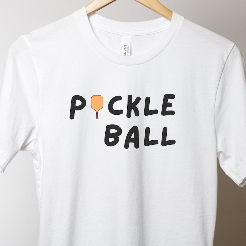 Pickleball With Paddle Short Sleeve T Shirt for Pickleball Gift T-shirt ...