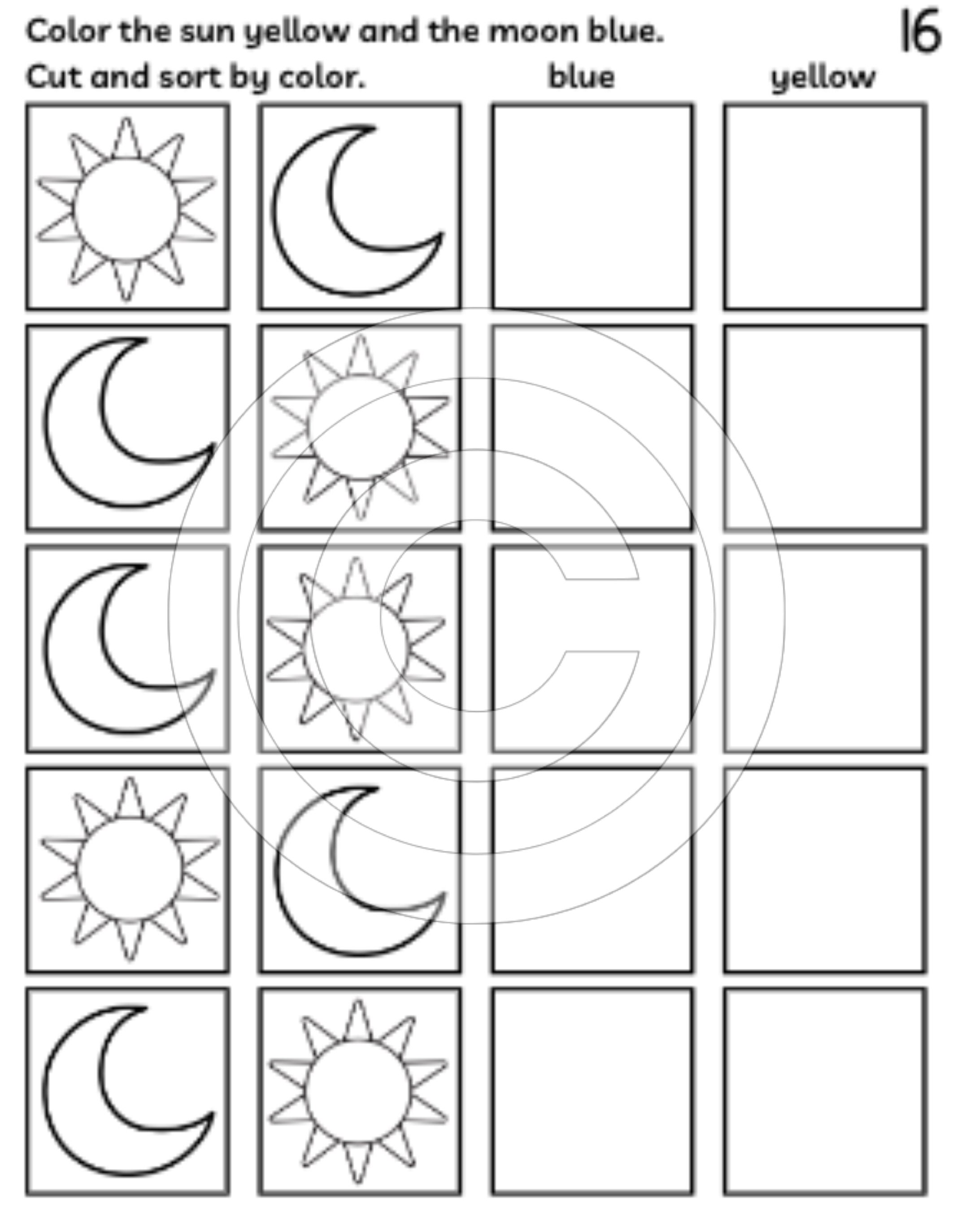 Color and Learn Math Foundations Volume 1 Preschool - Etsy