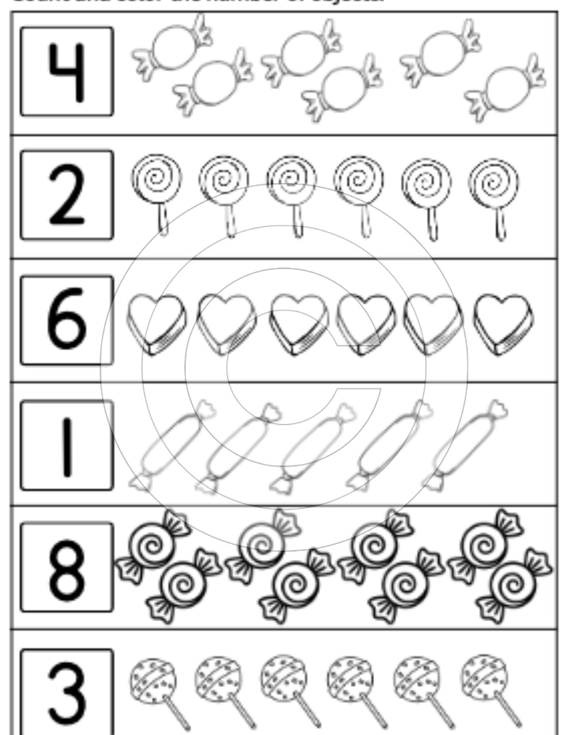 Color and Learn Math Foundations Volume 1 Preschool Kindergarten First ...