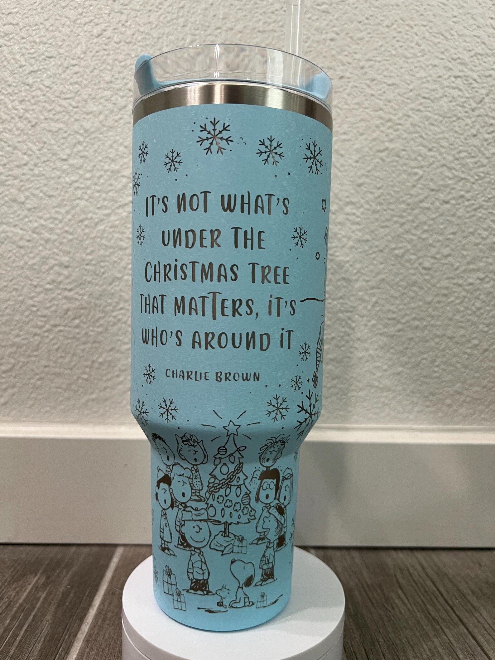 40oz Stanley Winter Wonderland Tumbler - Classic Christmas - Etsy