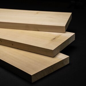4/4 1 POPLAR Lumber Pack, S3S Clear/select Boards FREE SHIPPING Kiln ...