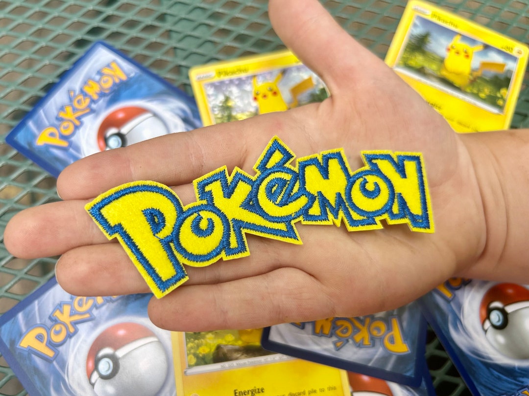 Pokémon Iron on Patch - Pokémon Embroidered Patch - Etsy