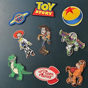 Toy Story Iron on Patches - Woody Patch - Buzz Lightyear Patch - Disney ...