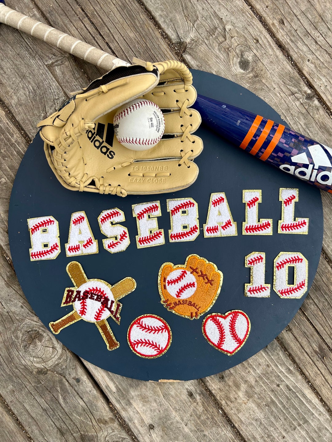 Baseball Chenille Patches - Iron on - Letters and Numbers - Etsy