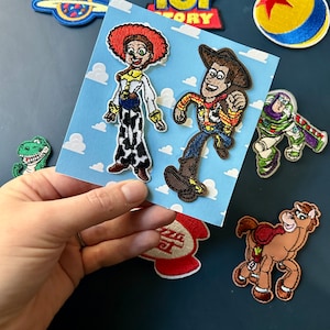 Toy Story Iron on Patches - Woody Patch - Buzz Lightyear Patch - Disney Pixar Patch - Etsy