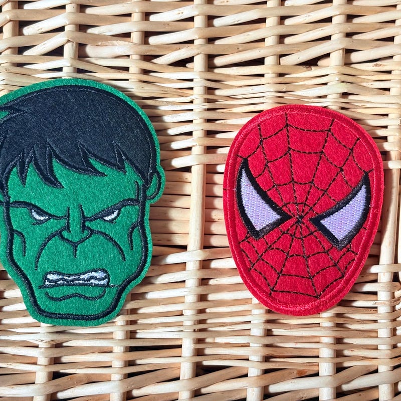 Spider Man Patch Iron On - Etsy
