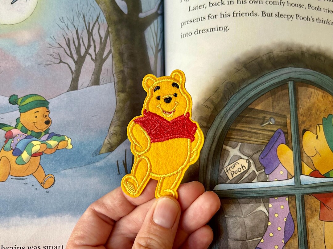 Winnie the Pooh Patch: Embroidered Iron on Patch - Etsy