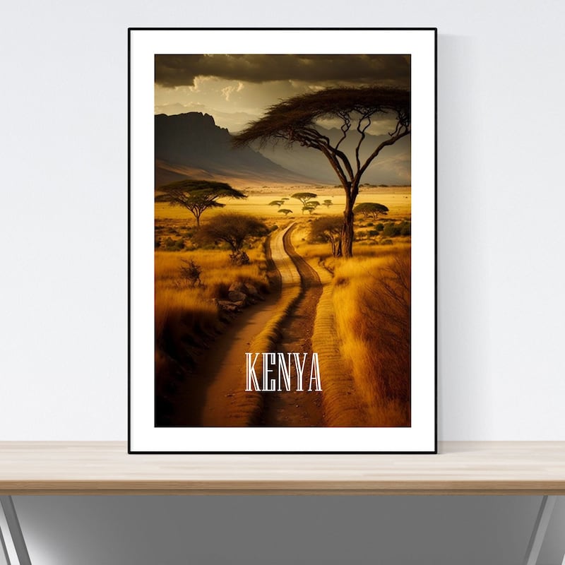 Kenyan Art - Etsy