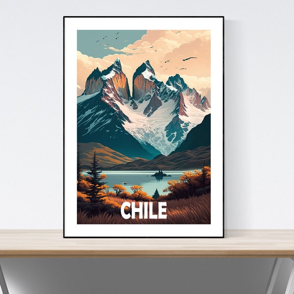 Chile South America Poster - Etsy