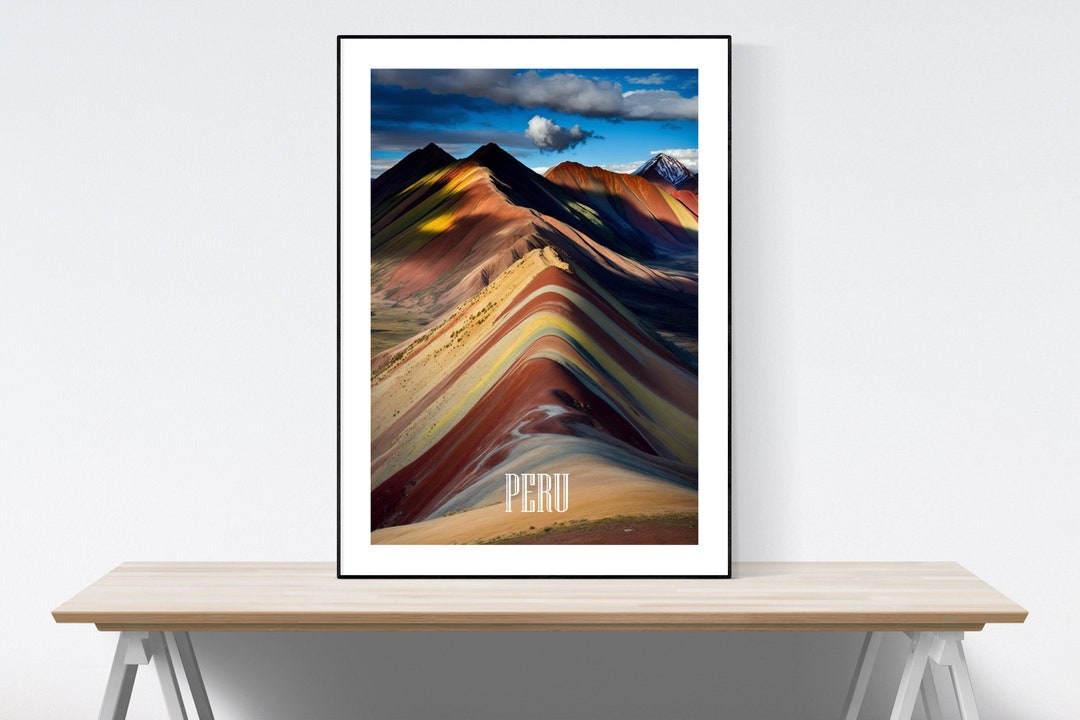 Peru Travel Poster, Peru Art Print, Peru Art Poster, A3/A4/A5, Gift ...
