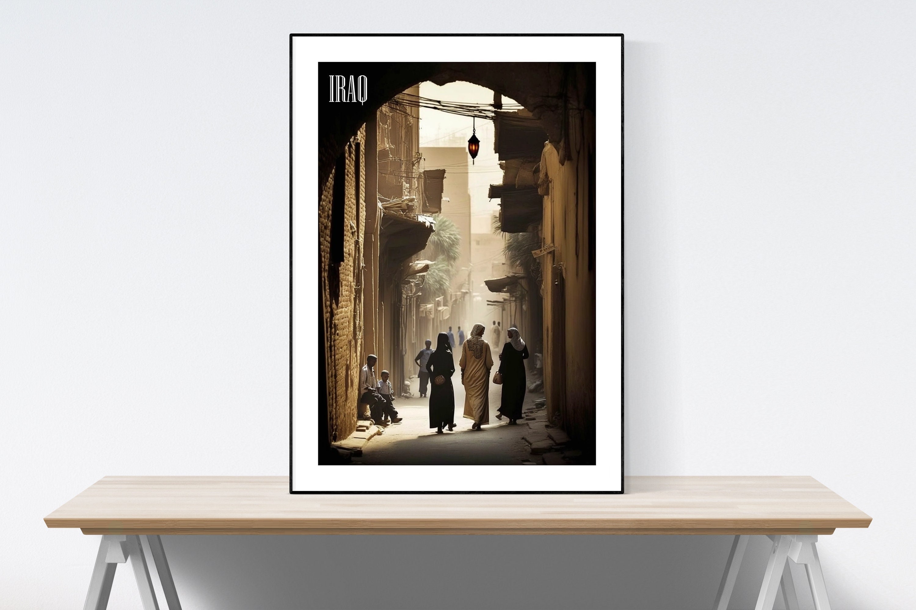 Iraq Travel Poster, Iraq Art Print, Iraq Art Poster, A3/A4/A5, Gift ...