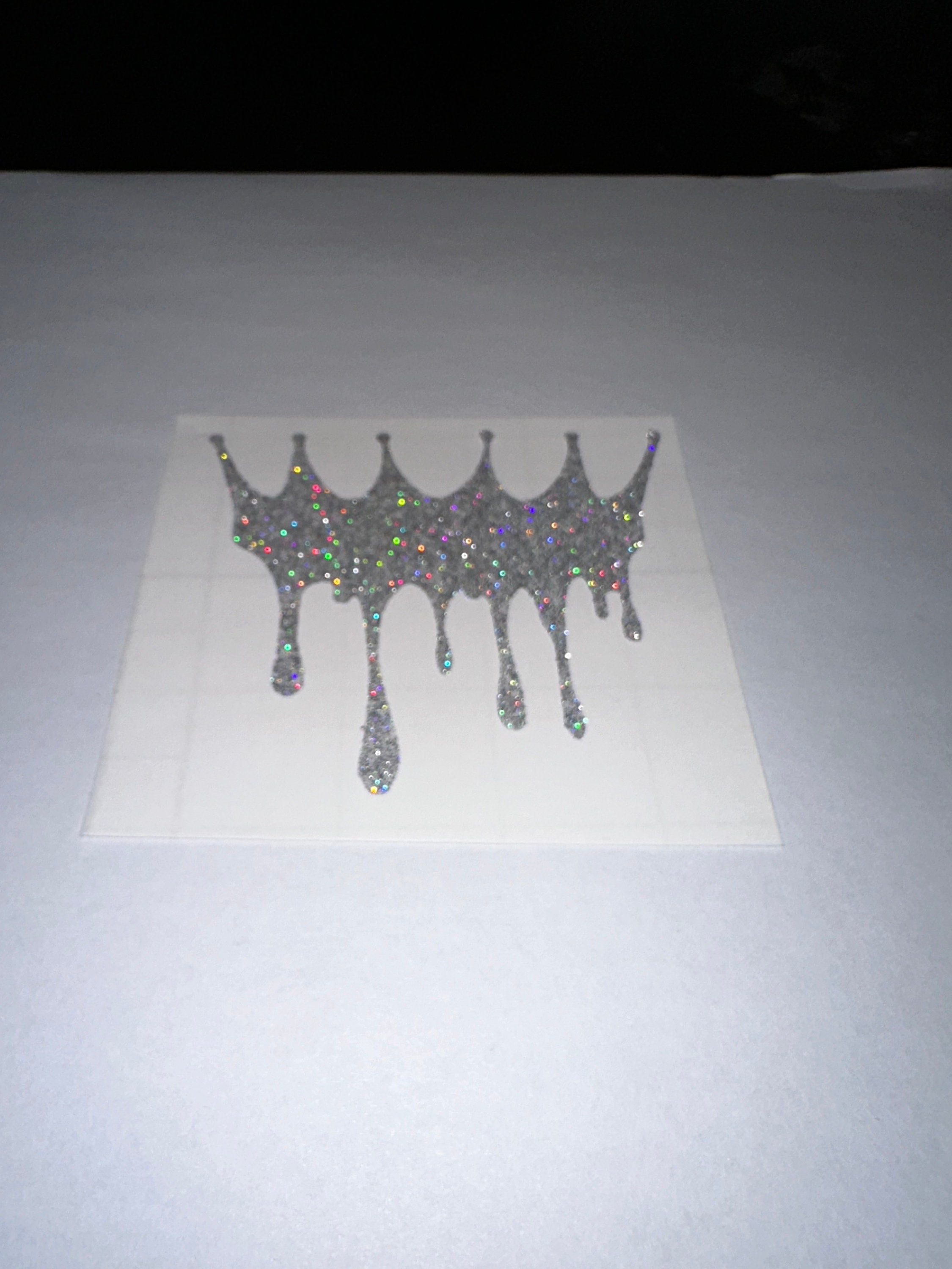 Drip Crown Vinyl Decal - Etsy