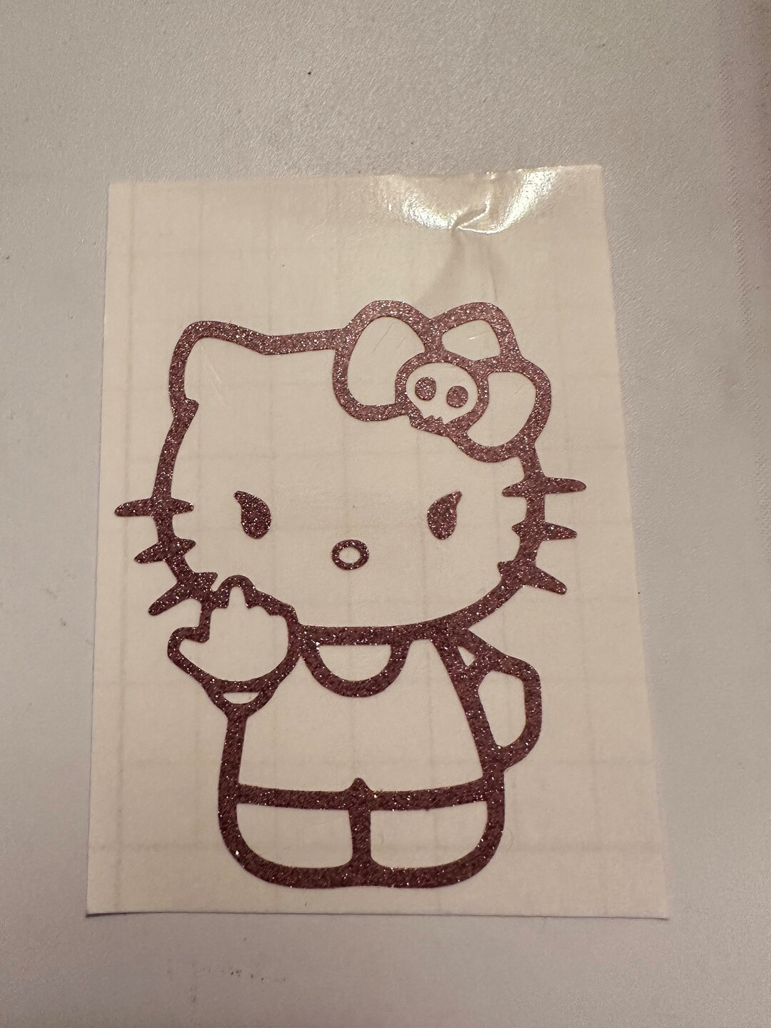 Thumbs up Hello Kitty Vinyl Decal - Etsy