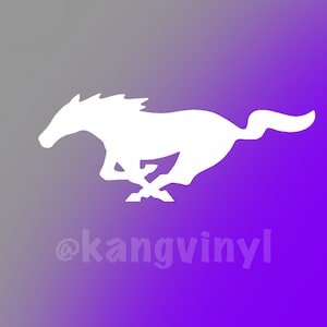Ford Mustang Horse Overlay - Etsy
