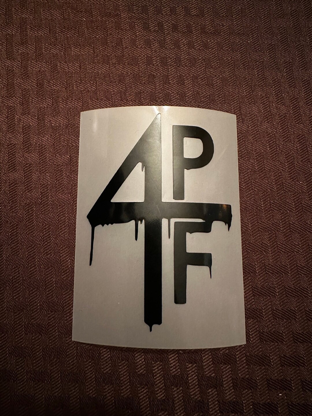 4PF Vinyl Decal - Etsy