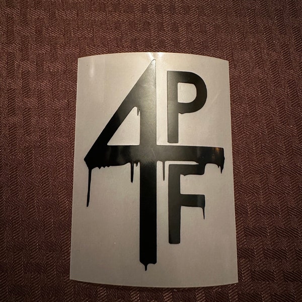 4pf Car Decal - Etsy