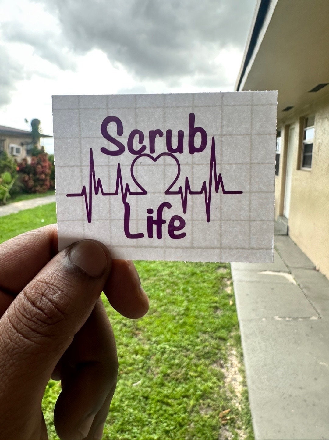 Scrub Life Vinyl Decal - Etsy