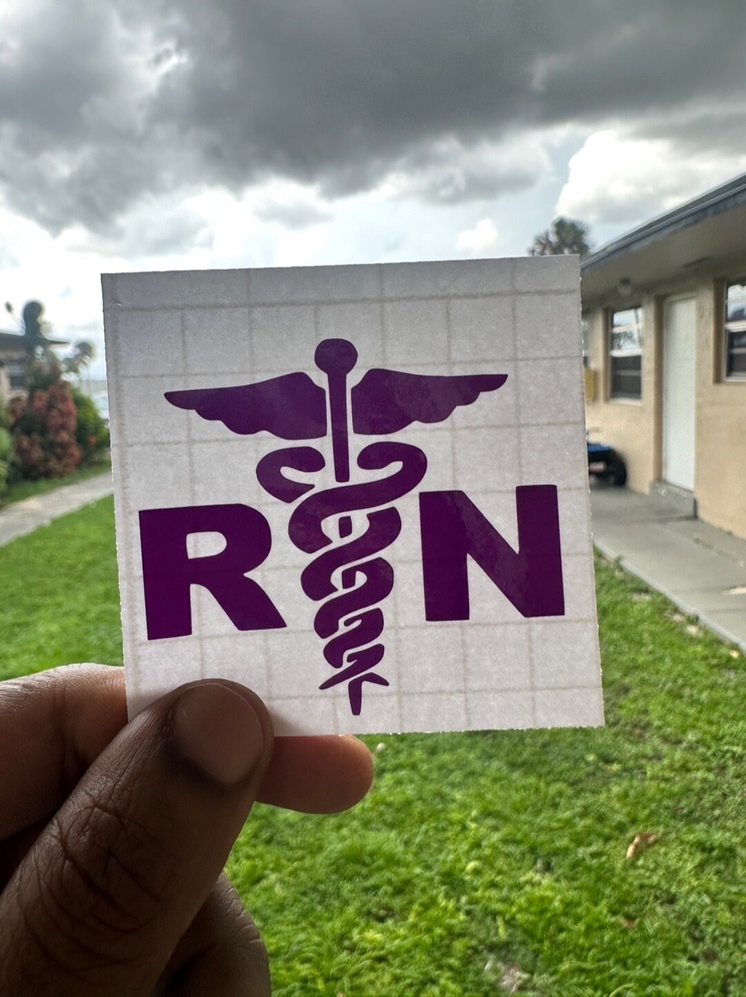 RN Vinyl Decal - Etsy