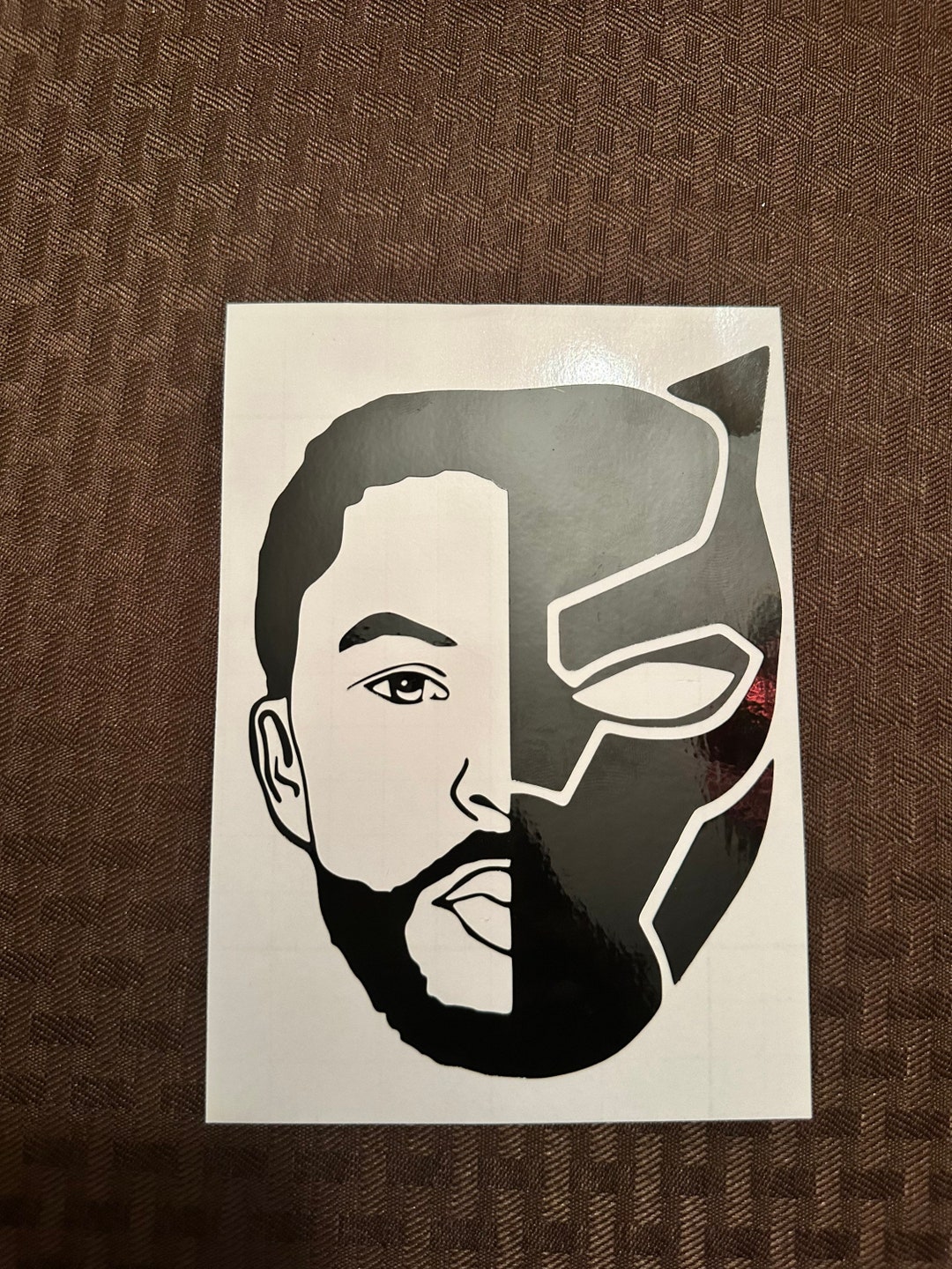 Black Panther Vinyl Decal - Etsy