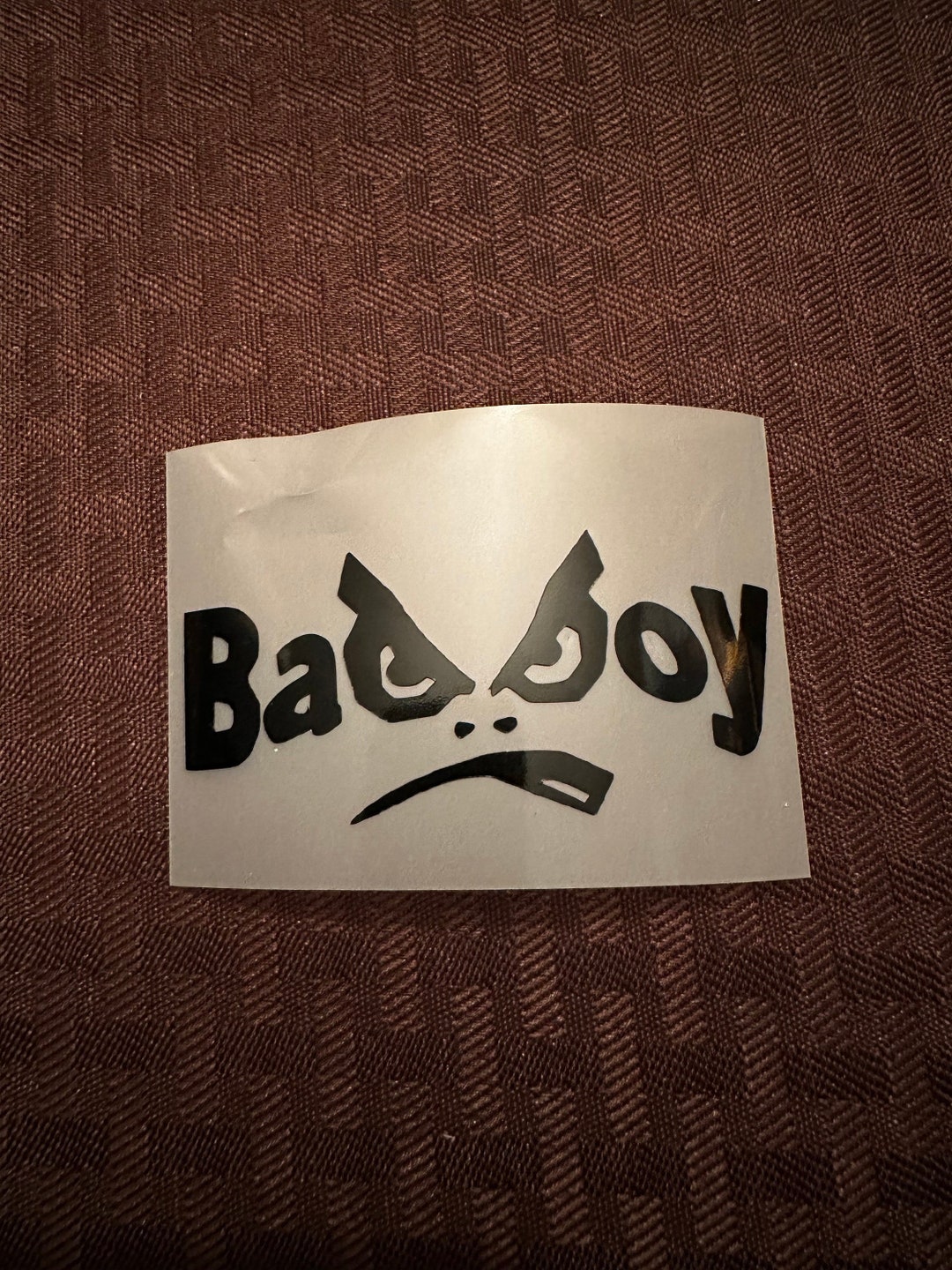 Bad Boy Vinyl Decal - Etsy