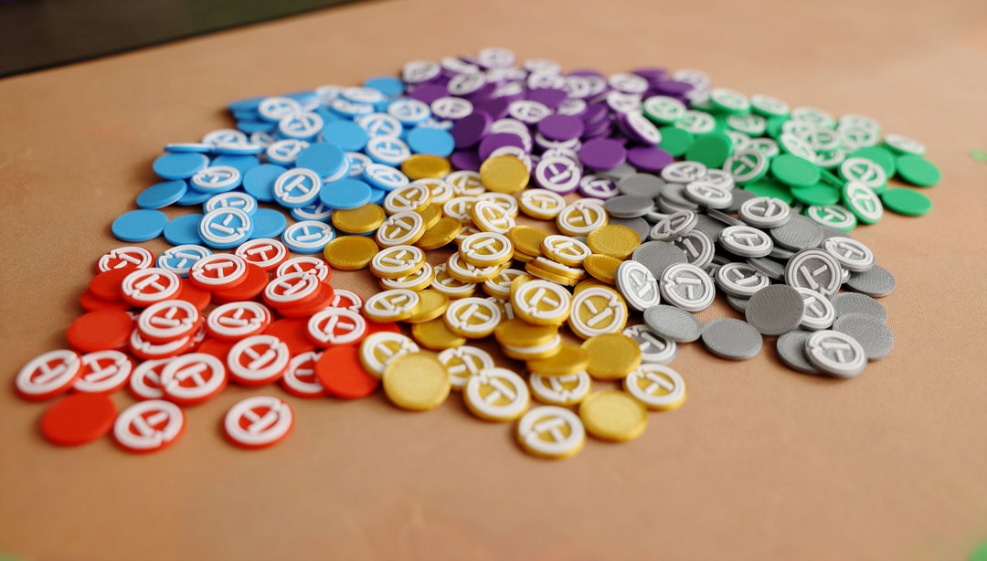 Lorcana Damage Tokens X30 Damage Counters for Disney Lorcana Illumineer ...