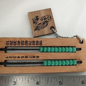 Unique Abacus Counter for Knitters, Crocheters, Weavers - Etsy