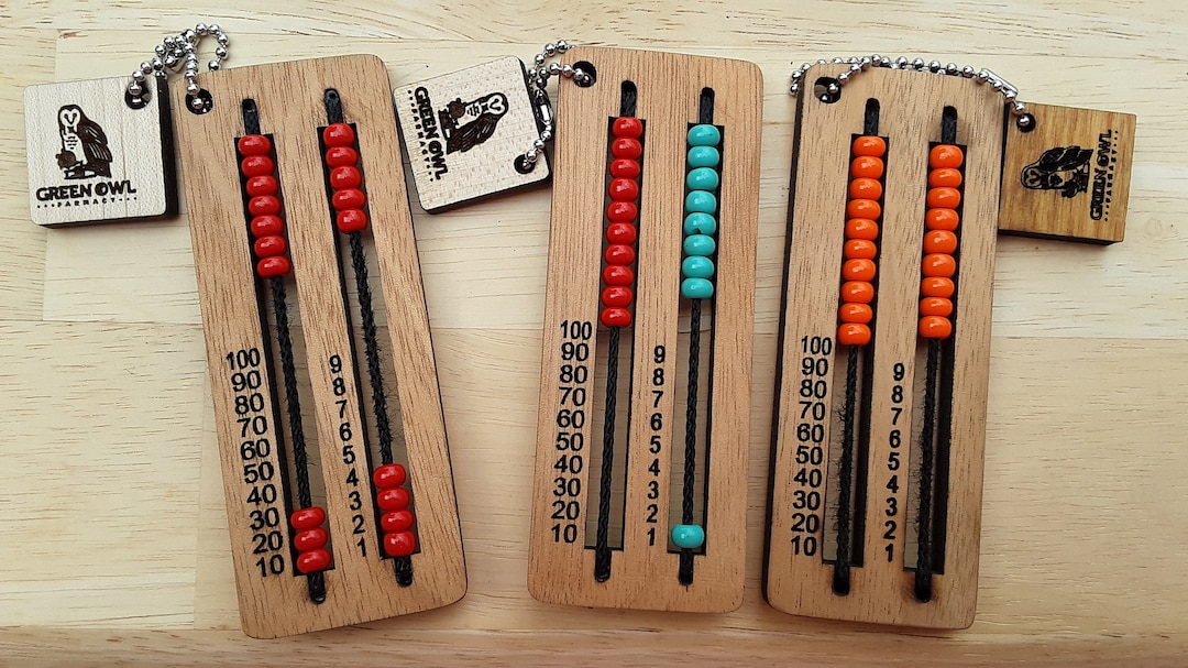 Unique Abacus Counter for Knitters, Crocheters, Weavers - Etsy