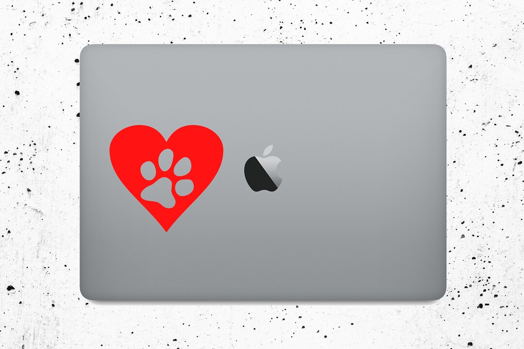 Paw Heart Cat Dog Furbaby Sticker Decal Car Laptop Tumblr Decor - Etsy