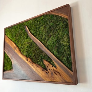 Custom Living Wall Moss Art Wall Deco - Etsy
