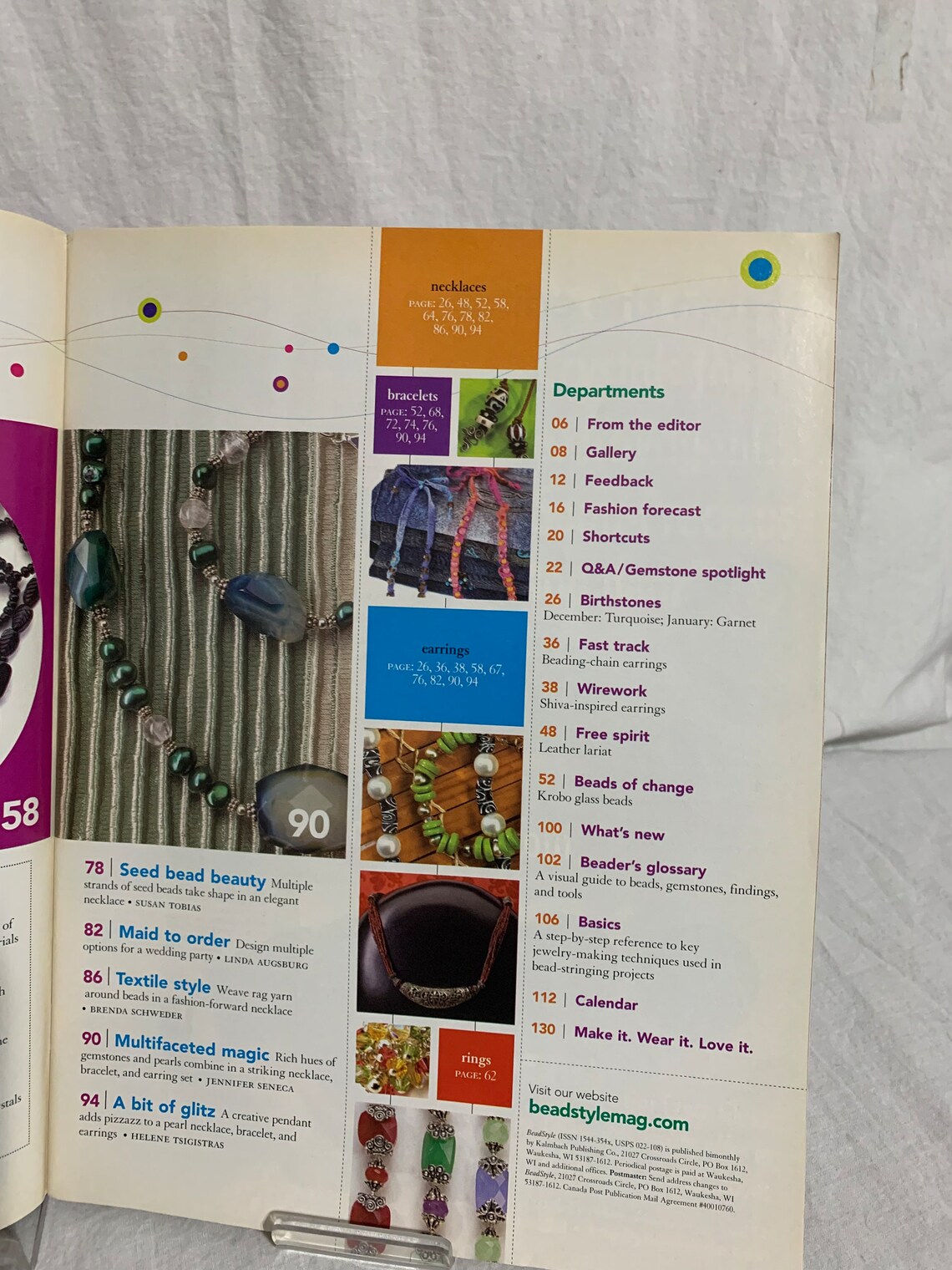 Bead Style Magazine January 2006 - Etsy Canada