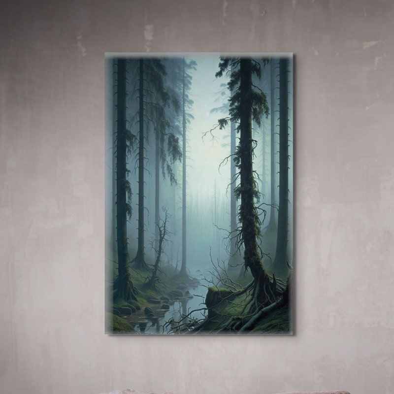 Forbidden Forest Print - Etsy