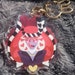 Valentino Transparent Background Keychain - Etsy