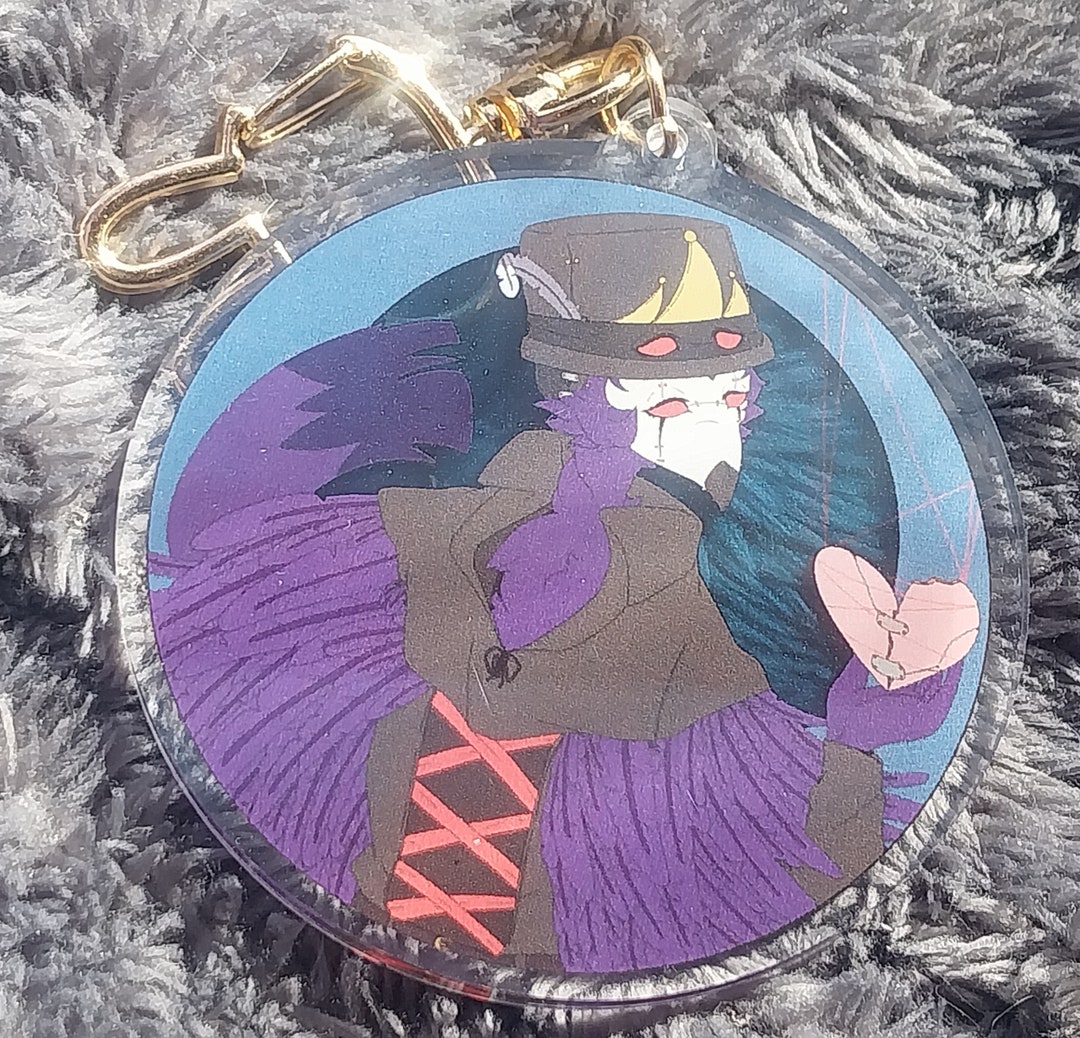 Plague Doctor Stolas Transparent Background Keychain - Etsy