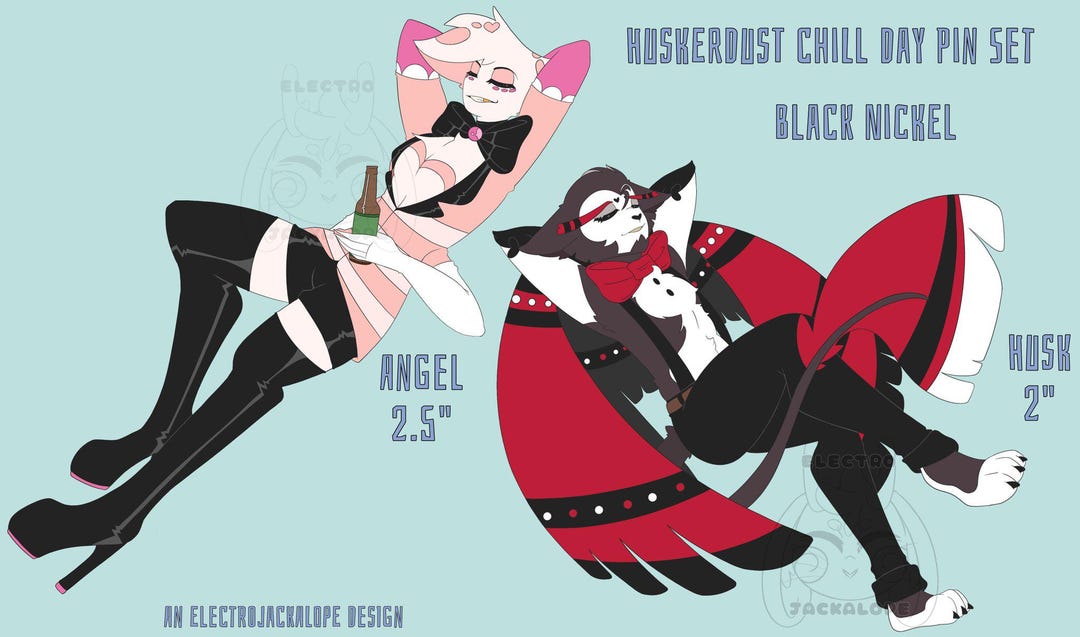 Relaxing Huskerdust Pins Pre-order - Etsy
