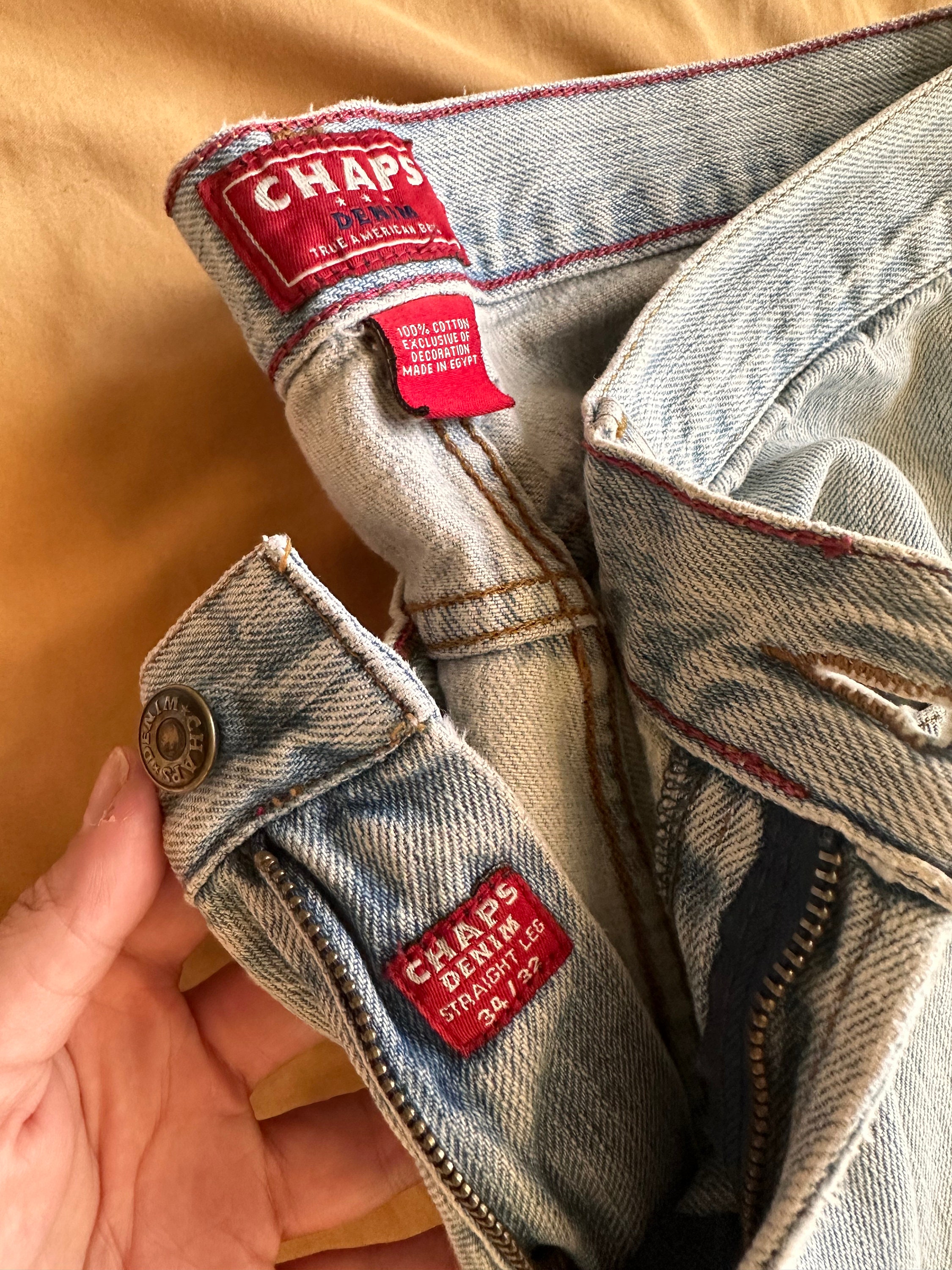 Orange Painted Denim Jeans - Etsy