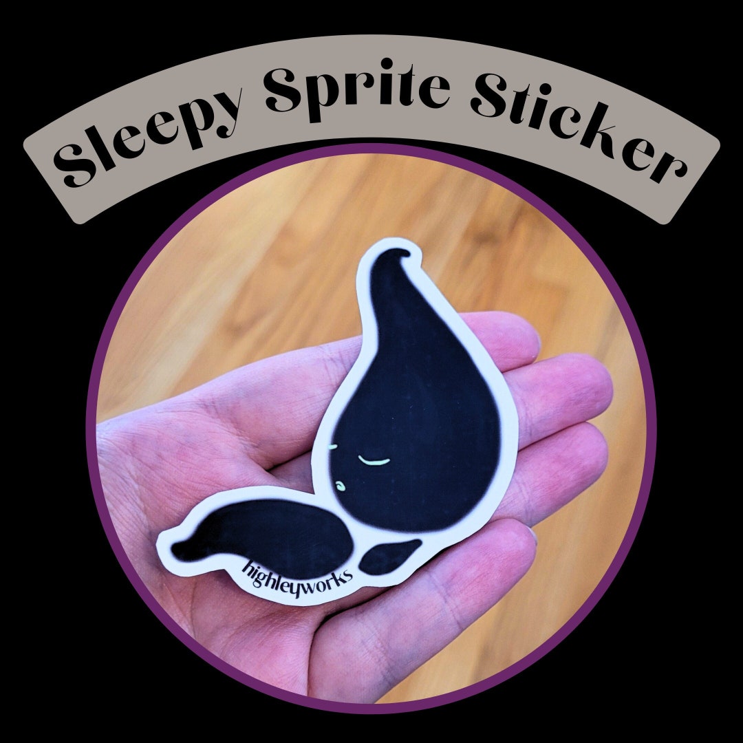 Sleepy Sprite Sticker Supernatural Stickers, Nap Stickers, Readers ...
