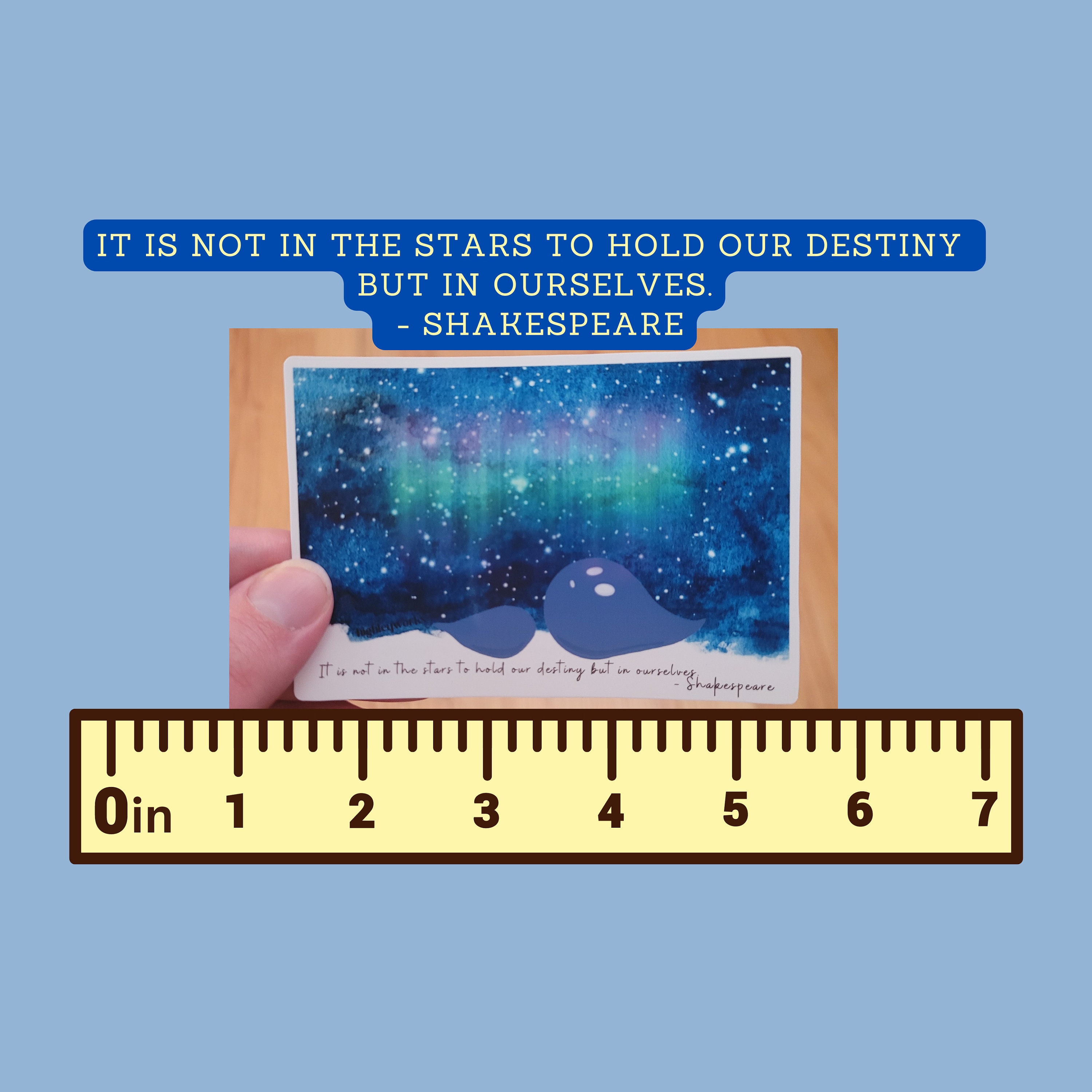 Shakespeare Stars and Sprite Sticker Supernatural Stickers, Readers ...