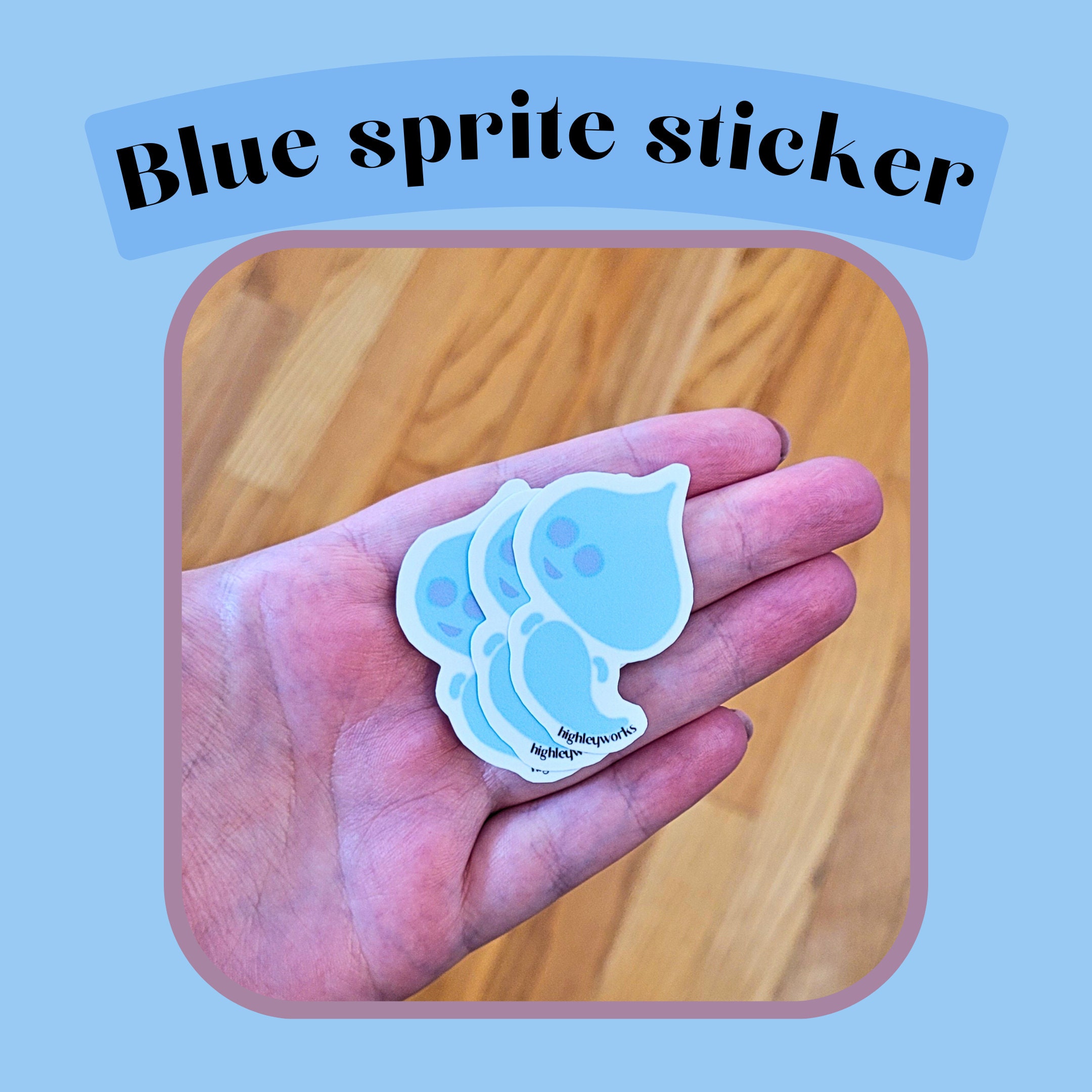 Small Sprites Sticker Set Supernatural Stickers, Readers, Ghosts ...