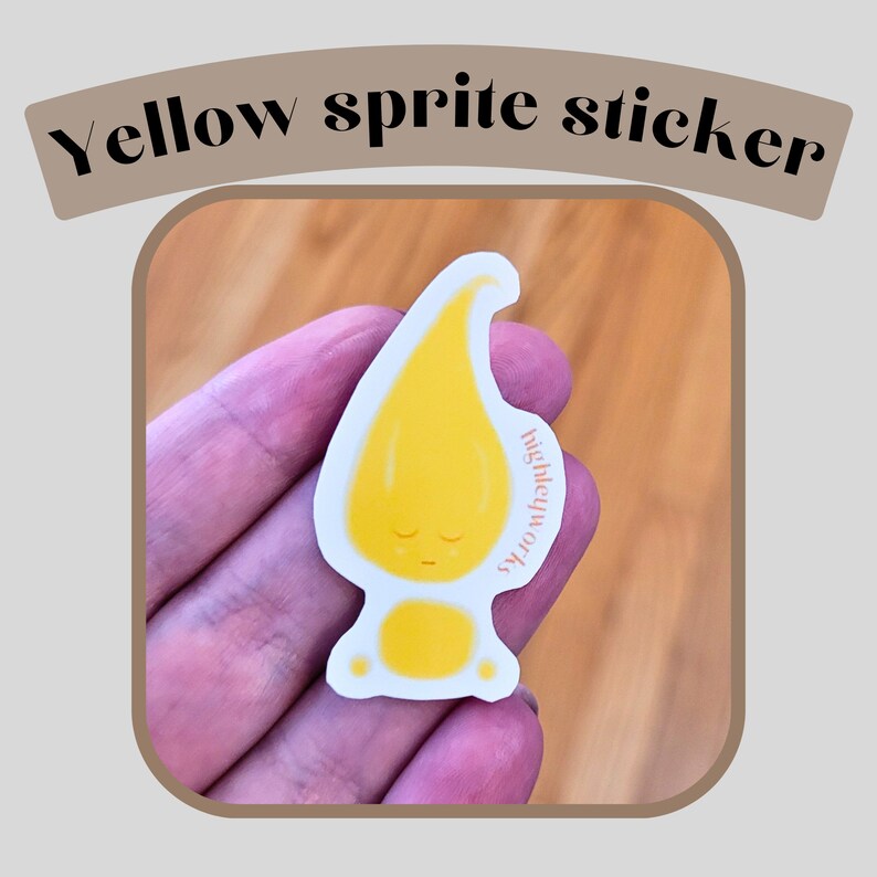 Small Sprites Sticker Set Supernatural Stickers Readers Ghosts