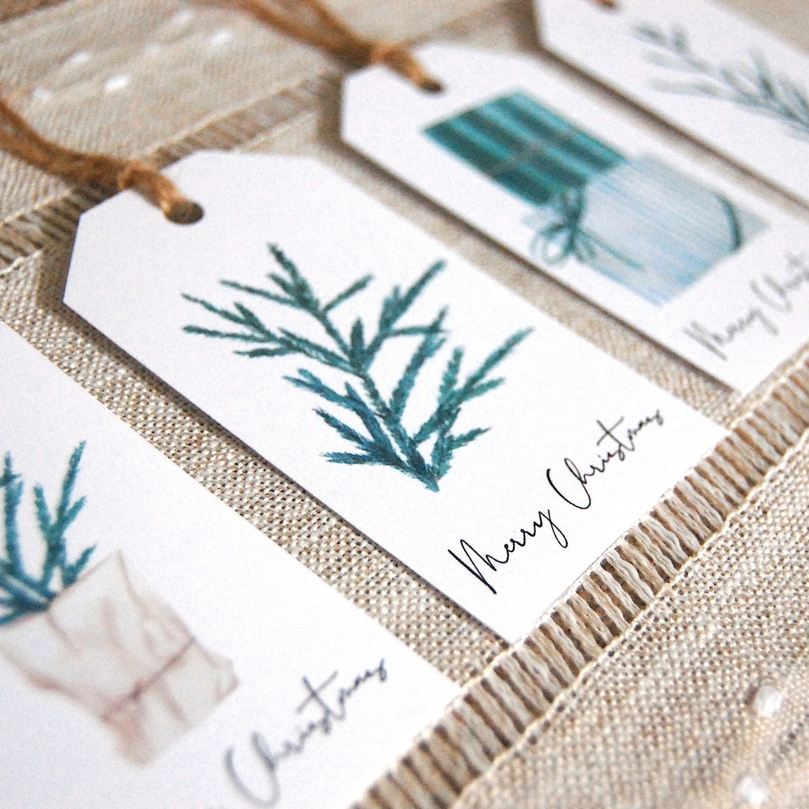 Printable Christmas Gift Tag Set Wine Gift Tags Holiday - Etsy