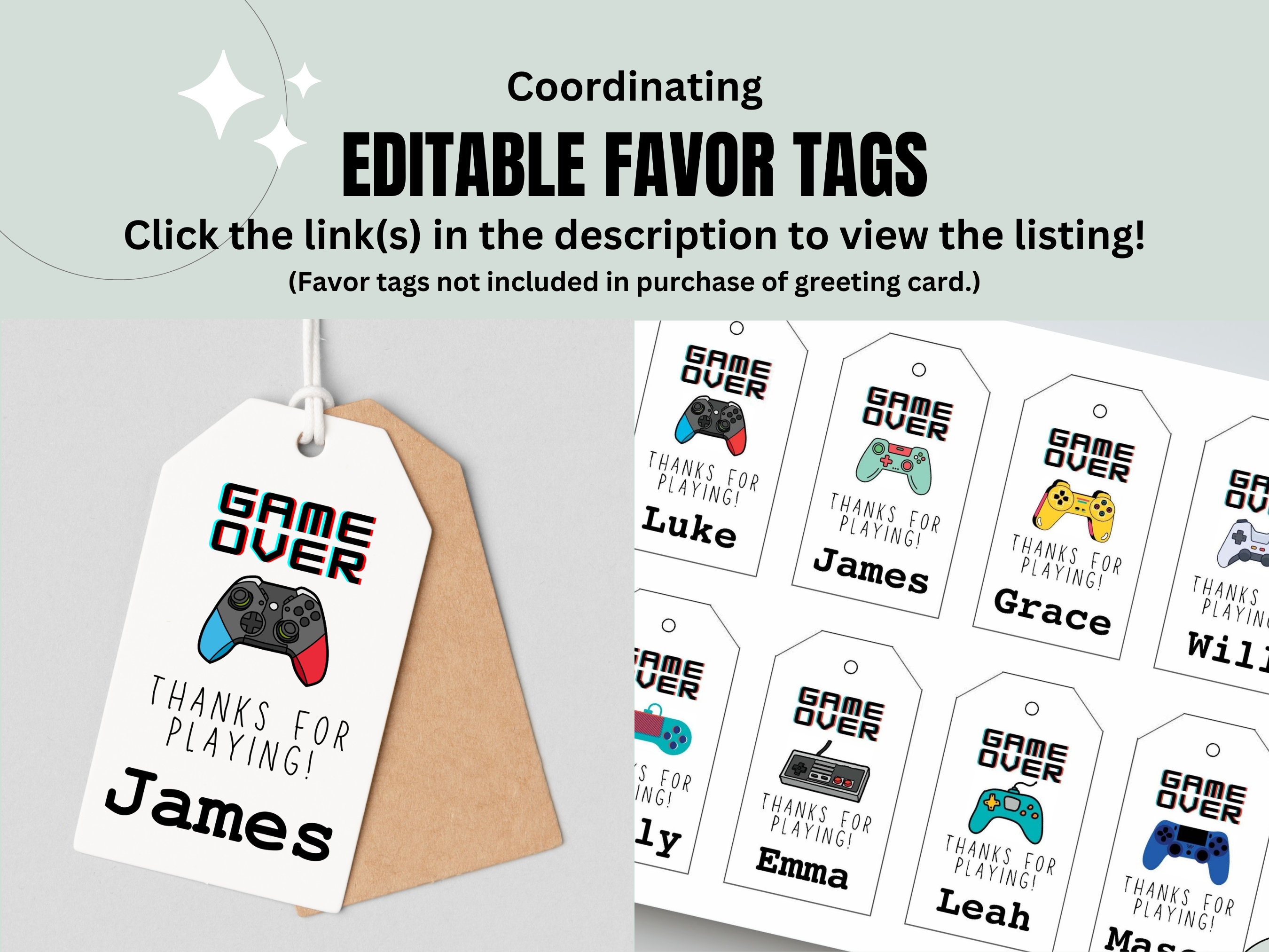 Printable Video Game Birthday Card, Gamer Birthday Card, Video Game ...