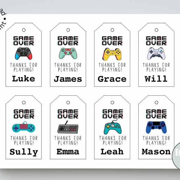 Video Game Favors - Etsy