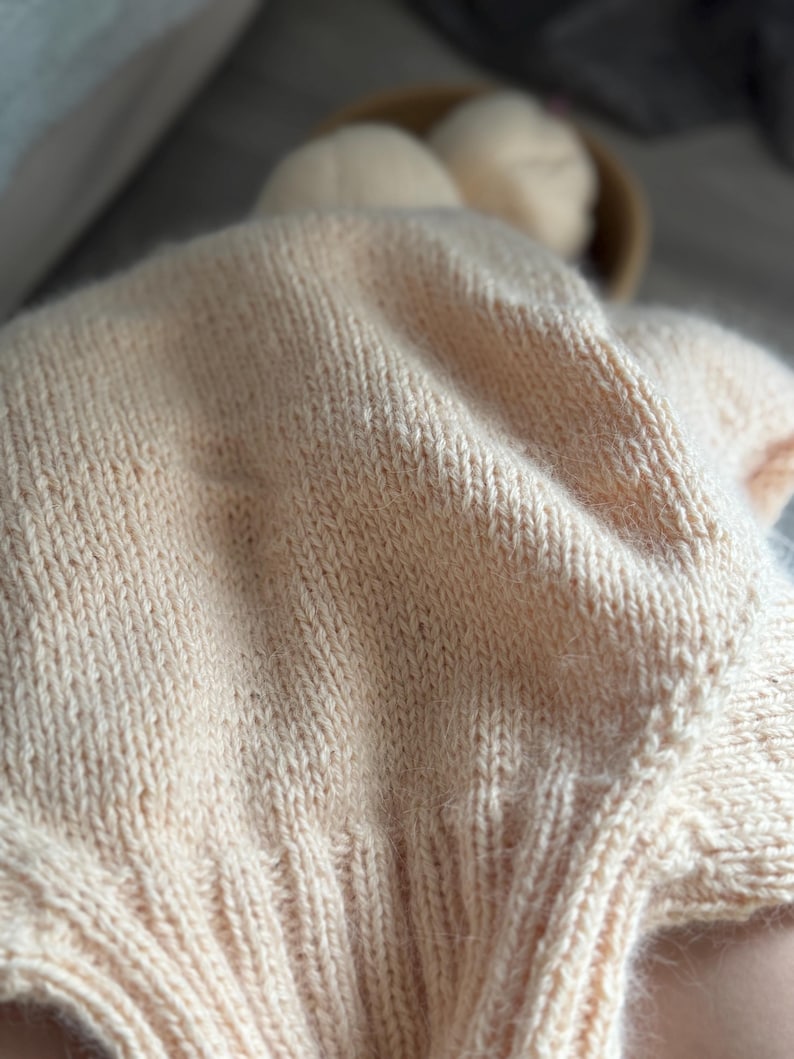 Angora Sweater Elegant Fashion Fluffy Sweater Angora Warm Pullover ...