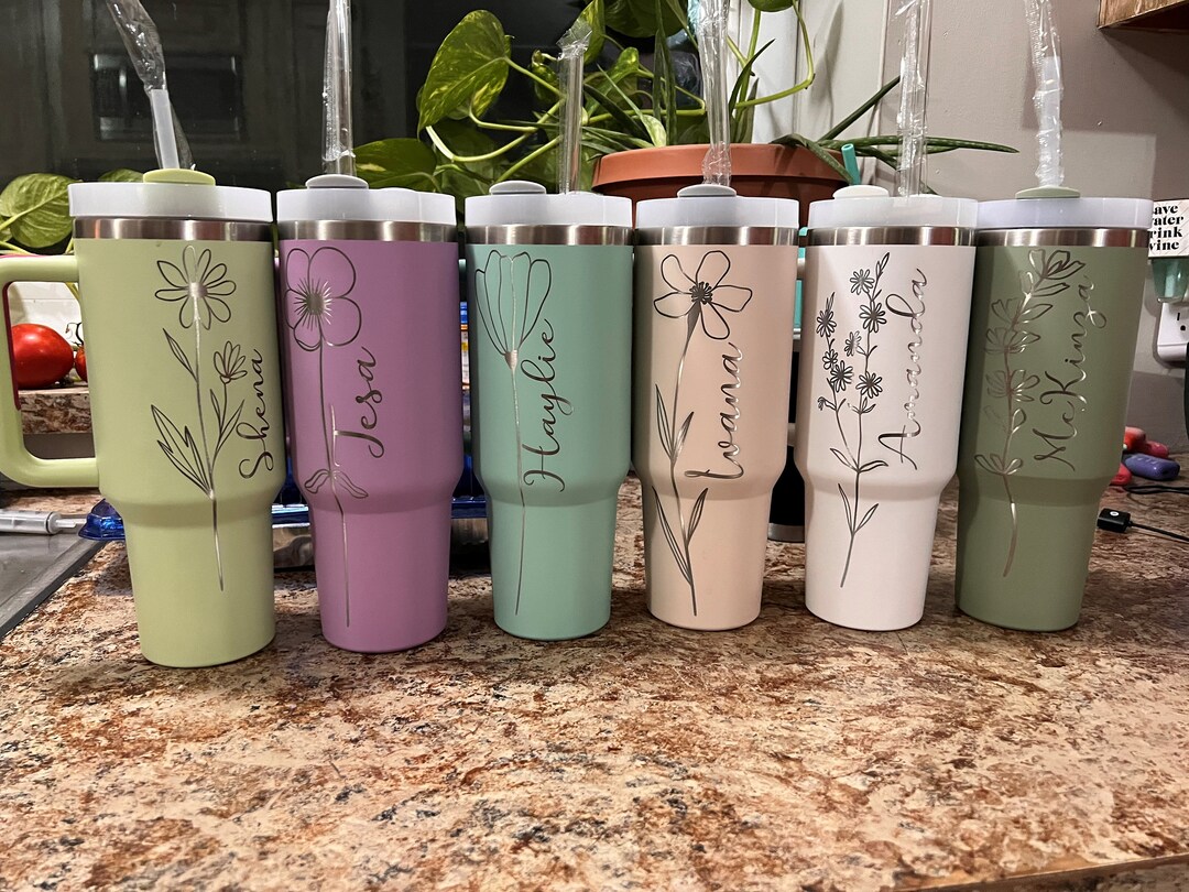Personalized Name Cups - Etsy