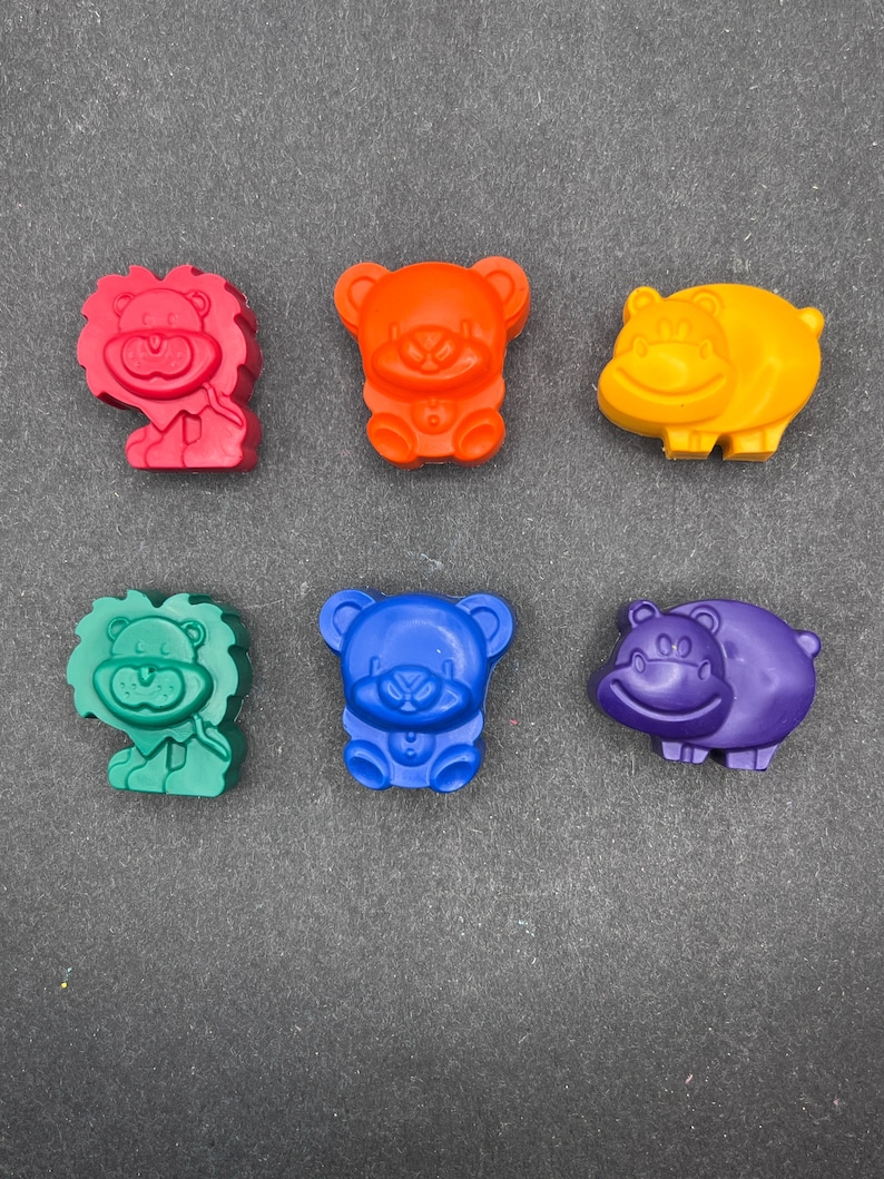 Zoo Animal Crayons: Fun Kids Gifts, Stocking Stuffers, Kids Party ...