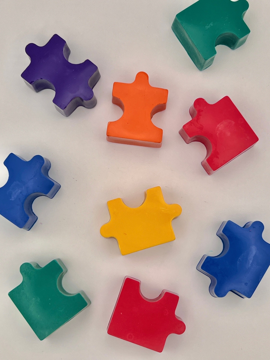 Puzzle Shaped Mini Crayons - Gifts for Kids - Christmas Stocking ...
