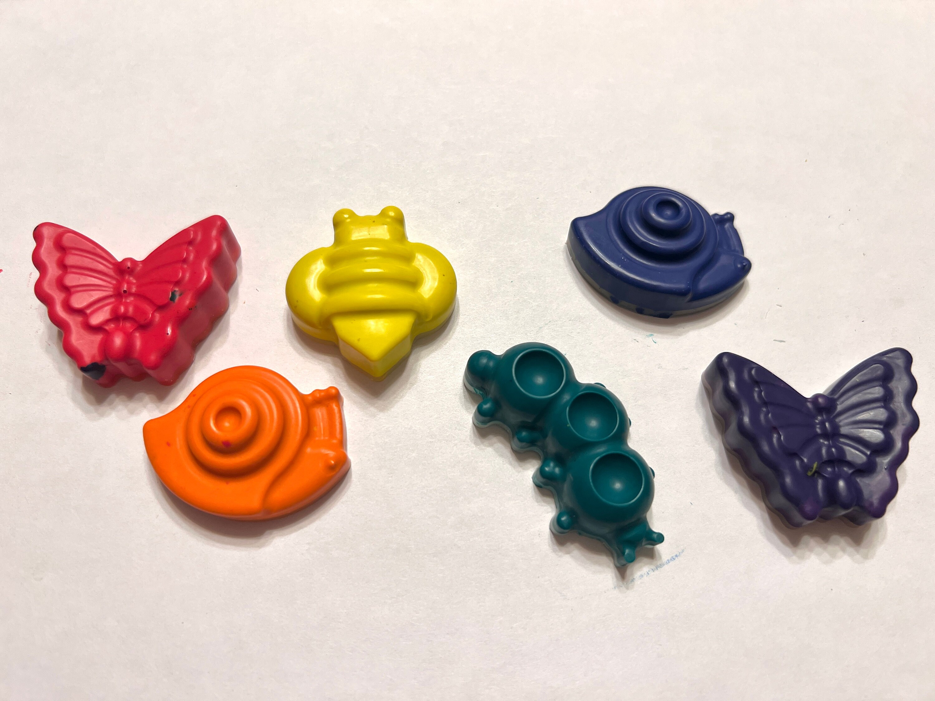 Insect Shaped Crayons Bug Butterfly Caterpillar Animal Gifts for Kids ...